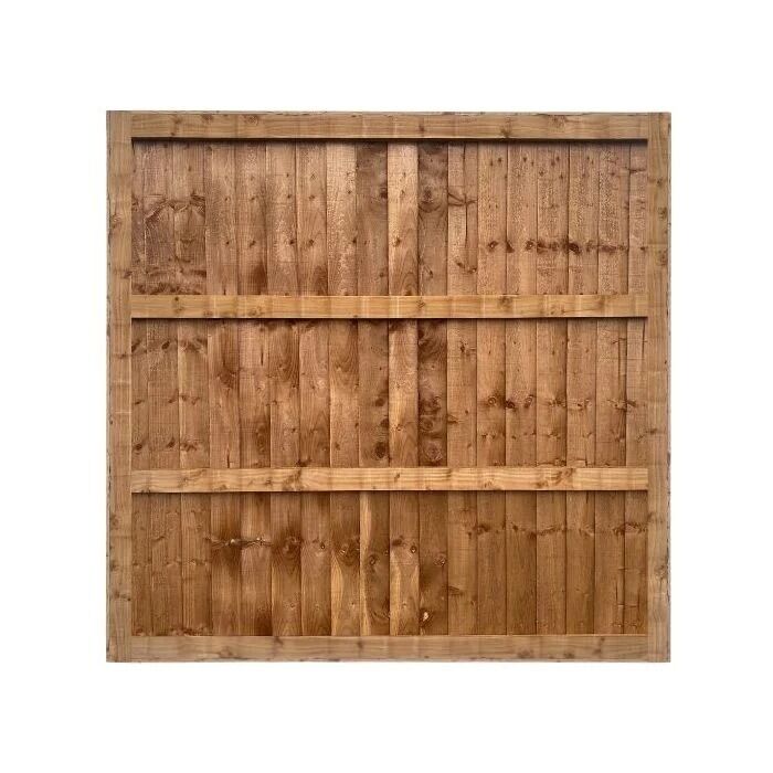 Heavy Duty Closeboard Panel - Brown - Halcyon Timber